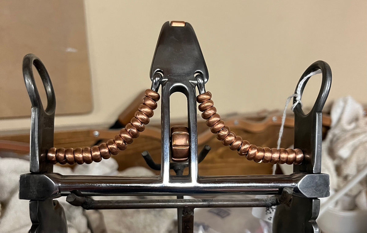 Santa Barbara Bit with Spade Mouth – Brooks Bits and Silver