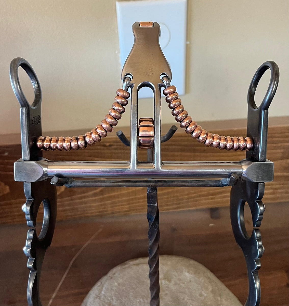 Santa Barbara Bit with Spade Mouth – Brooks Bits and Silver