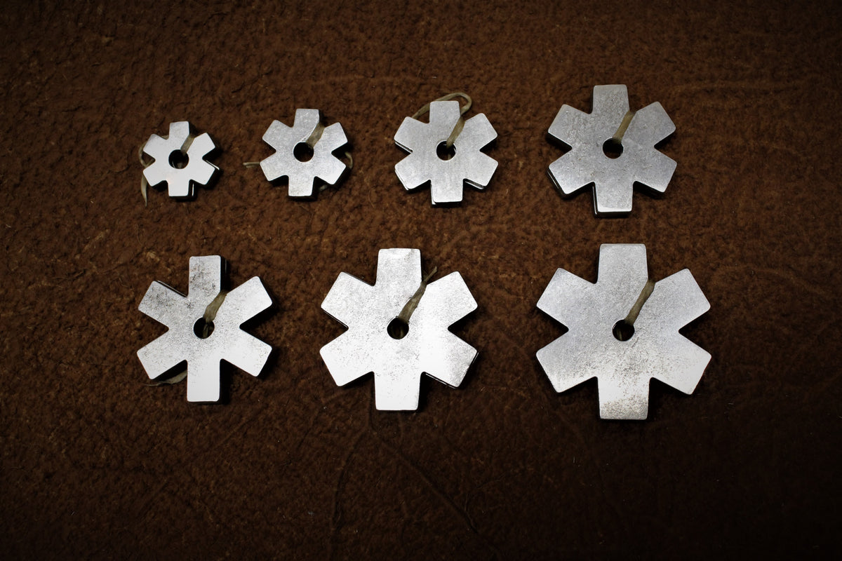 SPUR ROWELS 6 Point- Style #2 – Brooks Bits and Silver