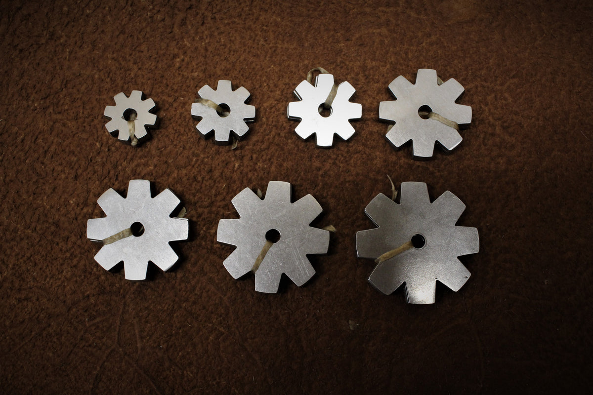 SPUR ROWELS 8 Point- Style #1 – Brooks Bits and Silver