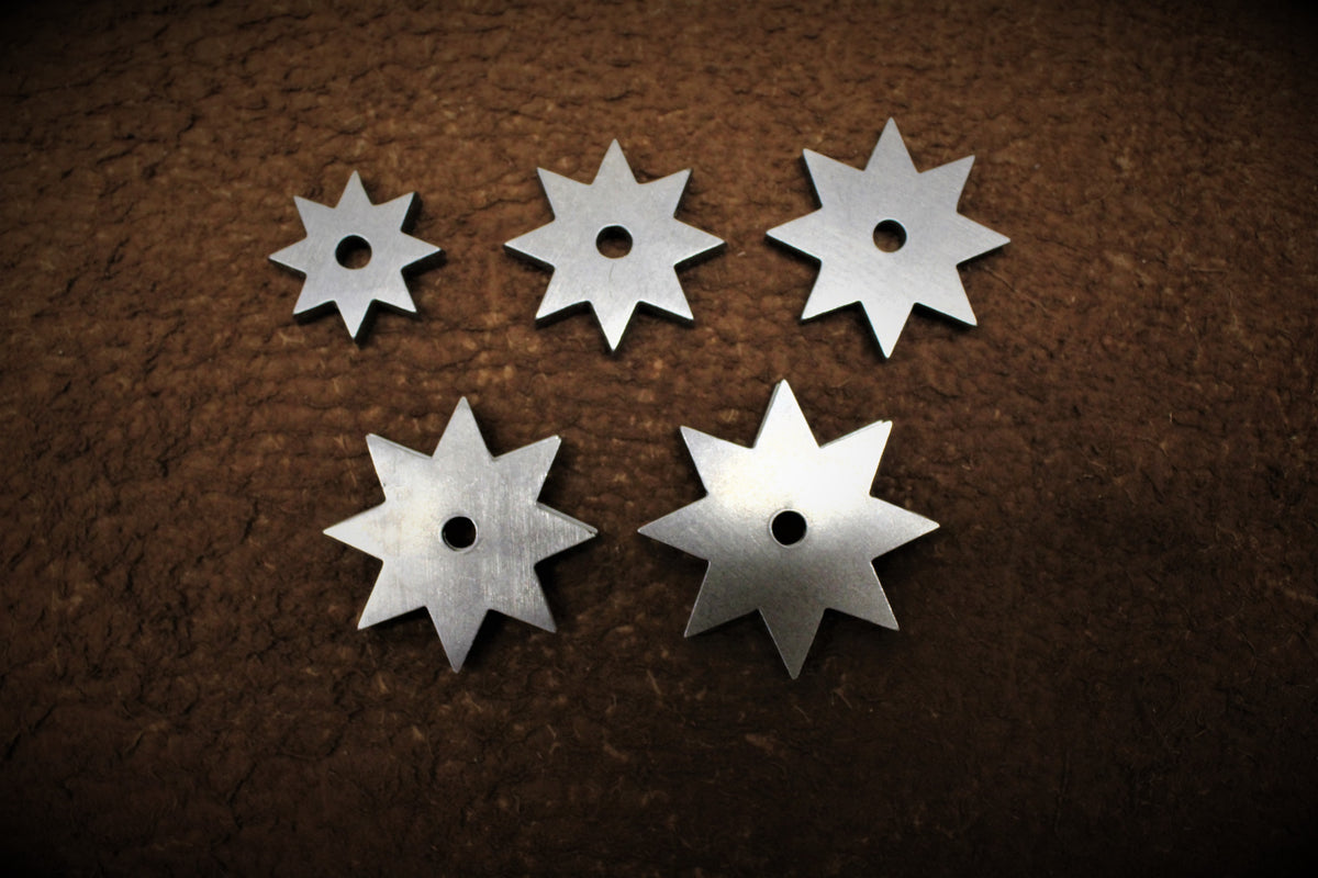 SPUR ROWELS 8 Point- Style #2 – Brooks Bits and Silver