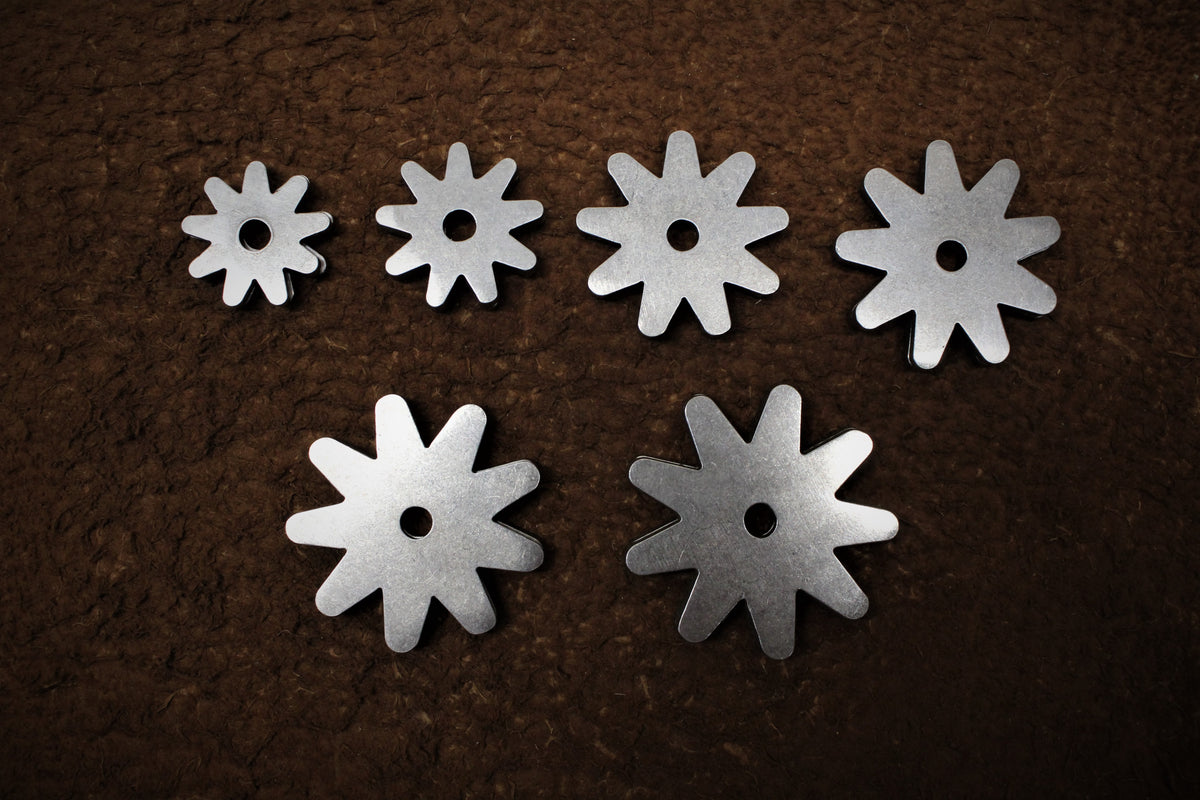 SPUR ROWELS 9 Point- Style #2 – Brooks Bits and Silver