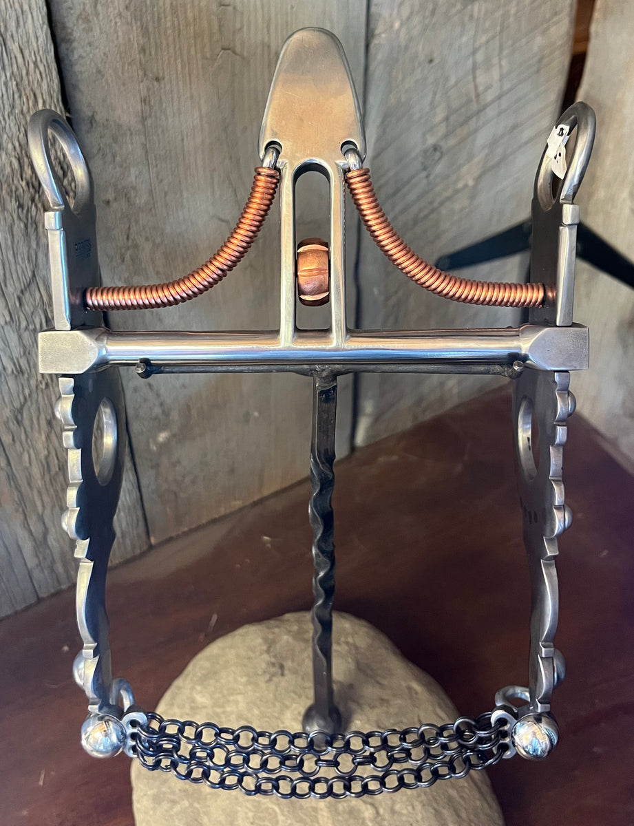 Santa Barbara Bit with Spade Mouth – Brooks Bits and Silver