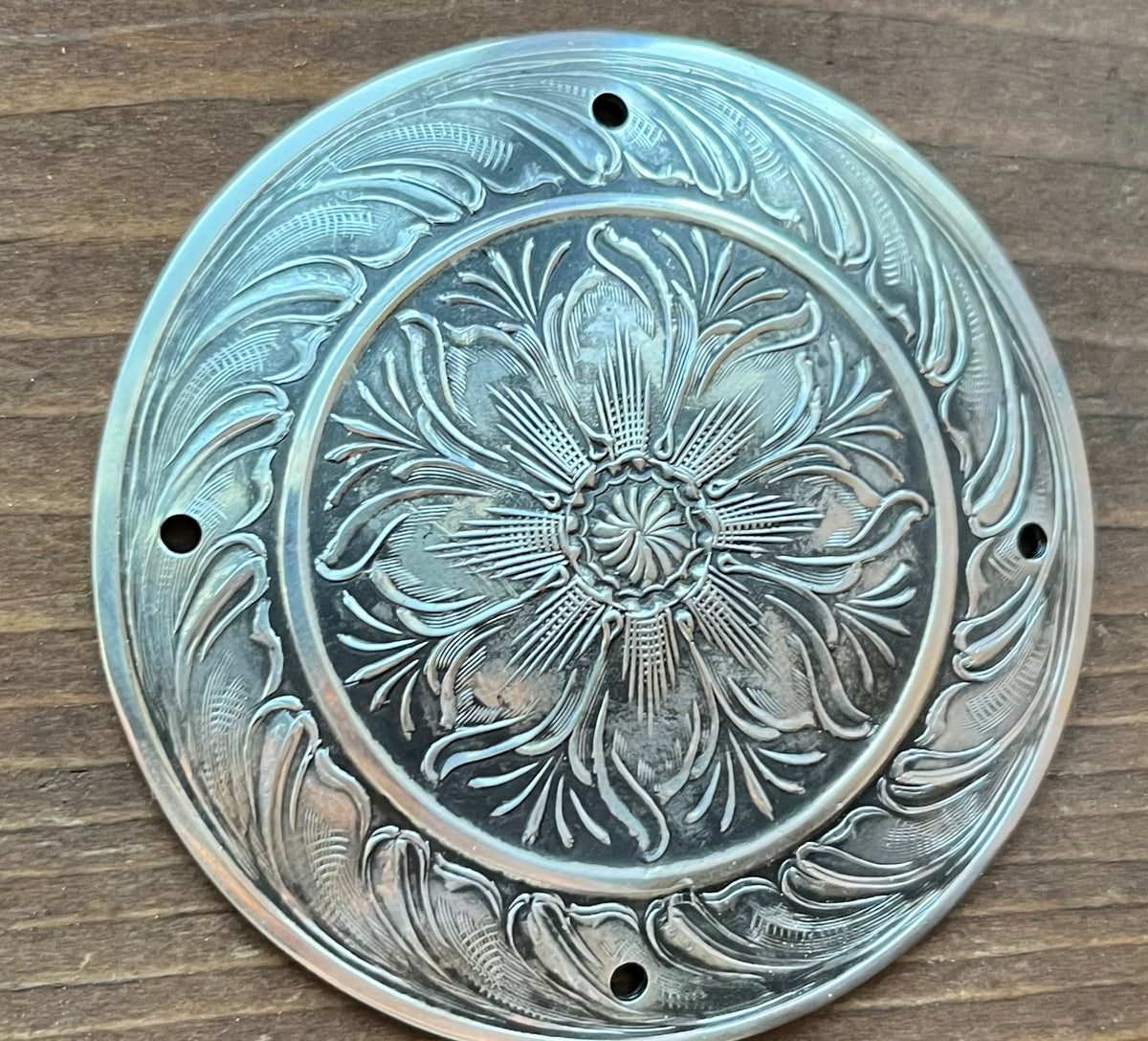 2 1/2" CANTLE PLATE/HORN CAP – Brooks Bits and Silver